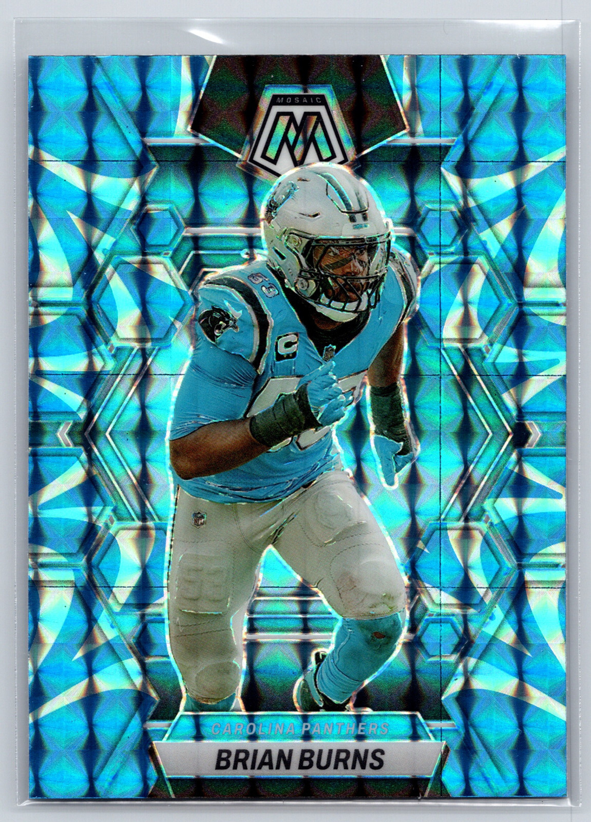 2023 Panini Mosaic Blue Reactive BRIAN BURKS #29 | eBay