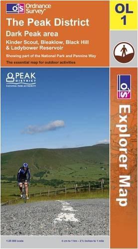 The Peak District: Dark Peak Area (OS Explorer Map) 9780319240670 | eBay