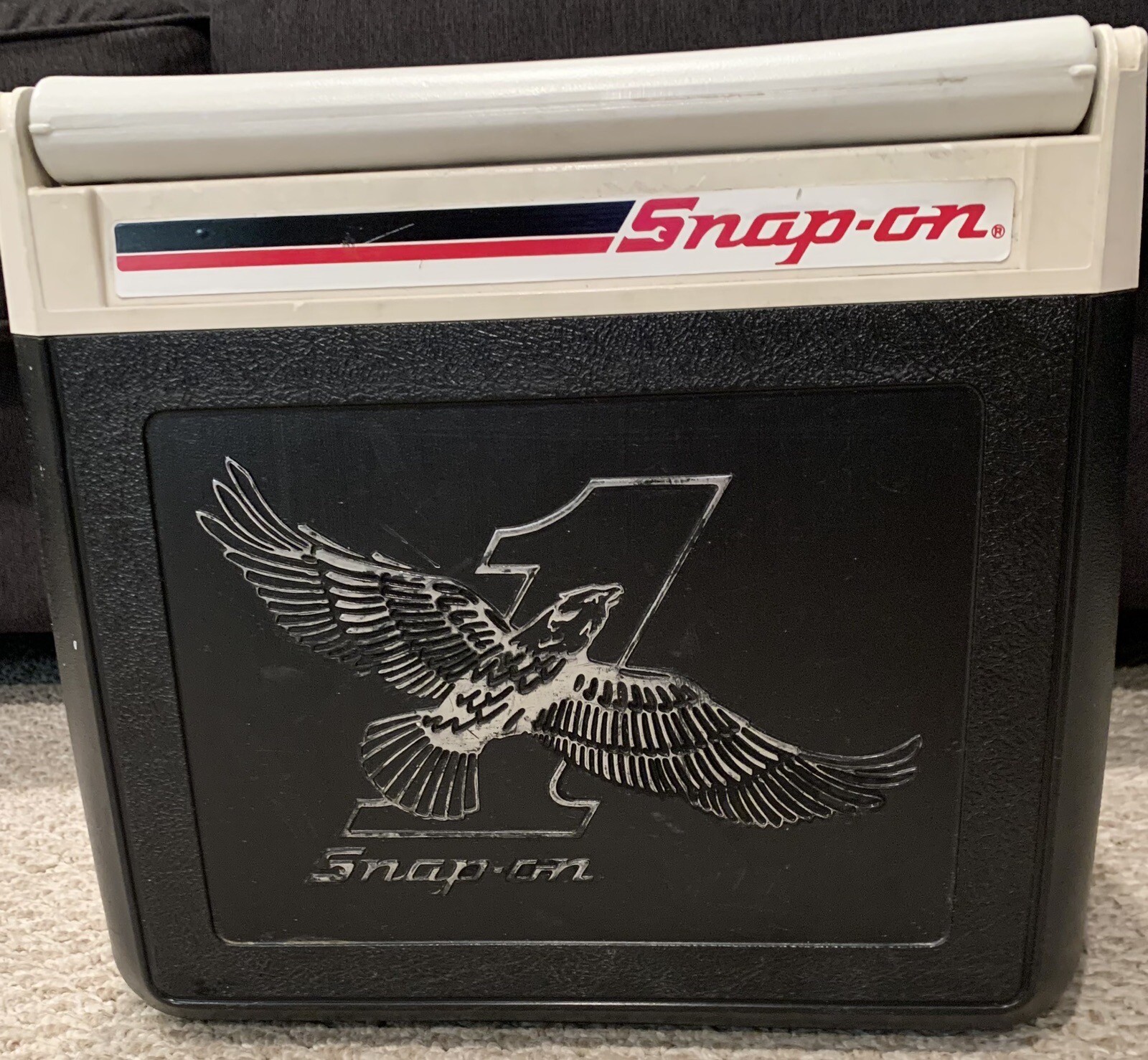 Black Snap On Coleman Cooler Model 5218 WITH WEAR - SEE PHOTOS ...