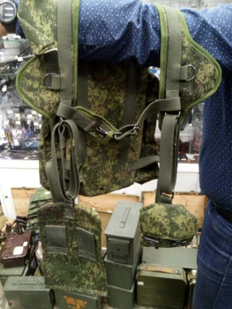 Soviet Airborne Paratrooper's RD-54 backpack nylon Bag Suspension ...
