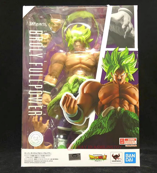 S.H.Figuarts Broly Super Saiyan FULL POWER Dragon Ball Figure In Stock ...