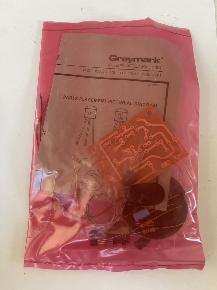 NOS Vintage Graymark International Komponent Kit Whooper Siren Model ...