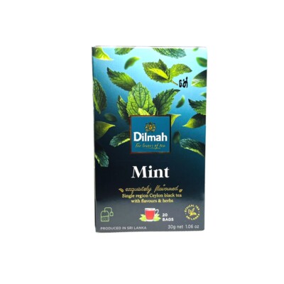 Dilmah - Fun Flavored Tea - Mint - Ceylon Tea - 20 Tea Bags | eBay