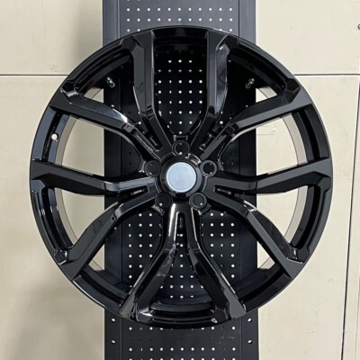 22" GLOSS BLACK SVR STYLE RIMS WHEELS FITS RANGE ROVER SPORT SE HSE | eBay