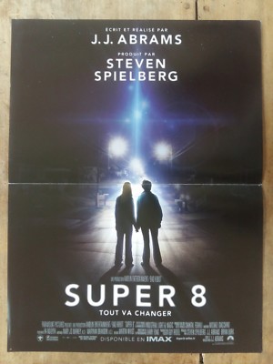 Super 8 Poster Steven Spielberg J.J. Abrams 40x60 Cm | eBay
