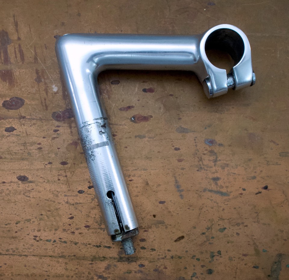 USED RARE British 11cm Alloy Quill Stem from Raleigh Pro Road Bicycle ...