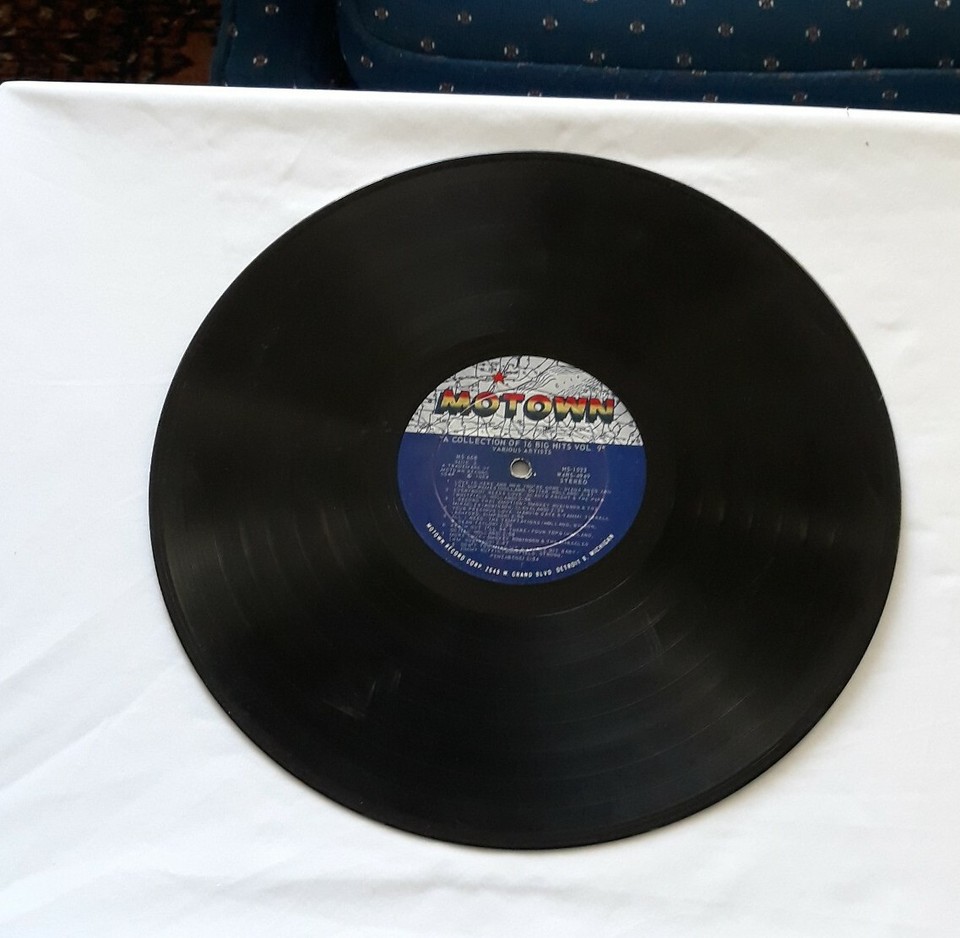 LP The Motown Sound A Collection of Original Big Hits Col. 9 1969 | eBay