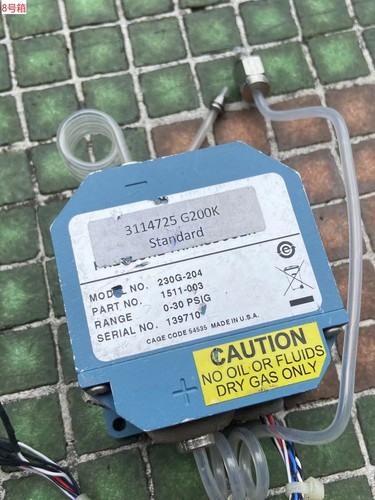 Fluke PPC RPM4 Molbox Q-PRT DIGQuartz Pressure Transducer 230G-204,0~30 ...