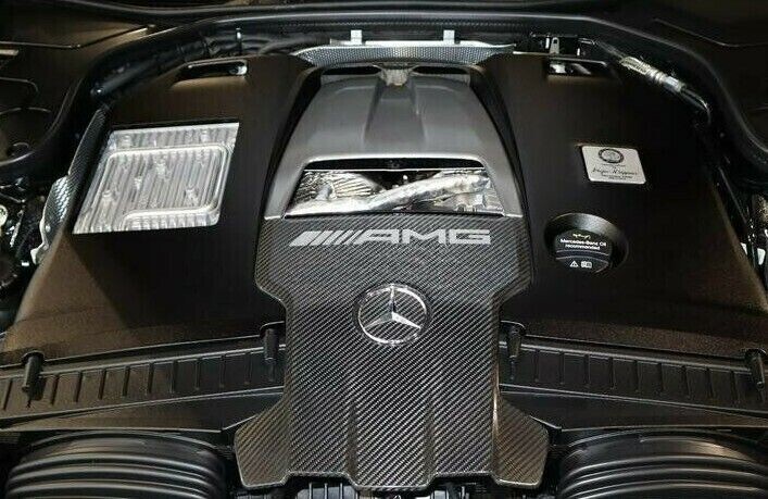 Mercedes E63s G63 GLE63s AMG GT63s Engine Cover Carbon Fiber Original ...