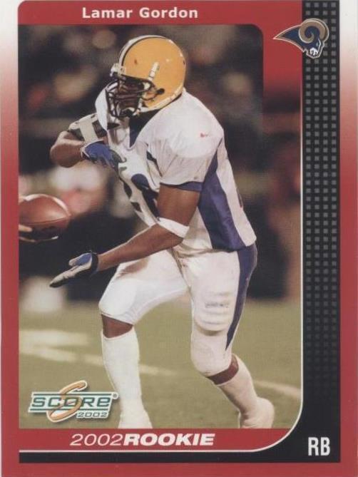 2002 Score - 2002 Rookie Lamar Gordon #271 (RC) for sale online | eBay