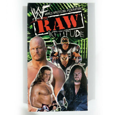 WWF Home Video, Raw Attitude, VHS, Used, WWE, WCW, nWo, ECW, AEW | eBay