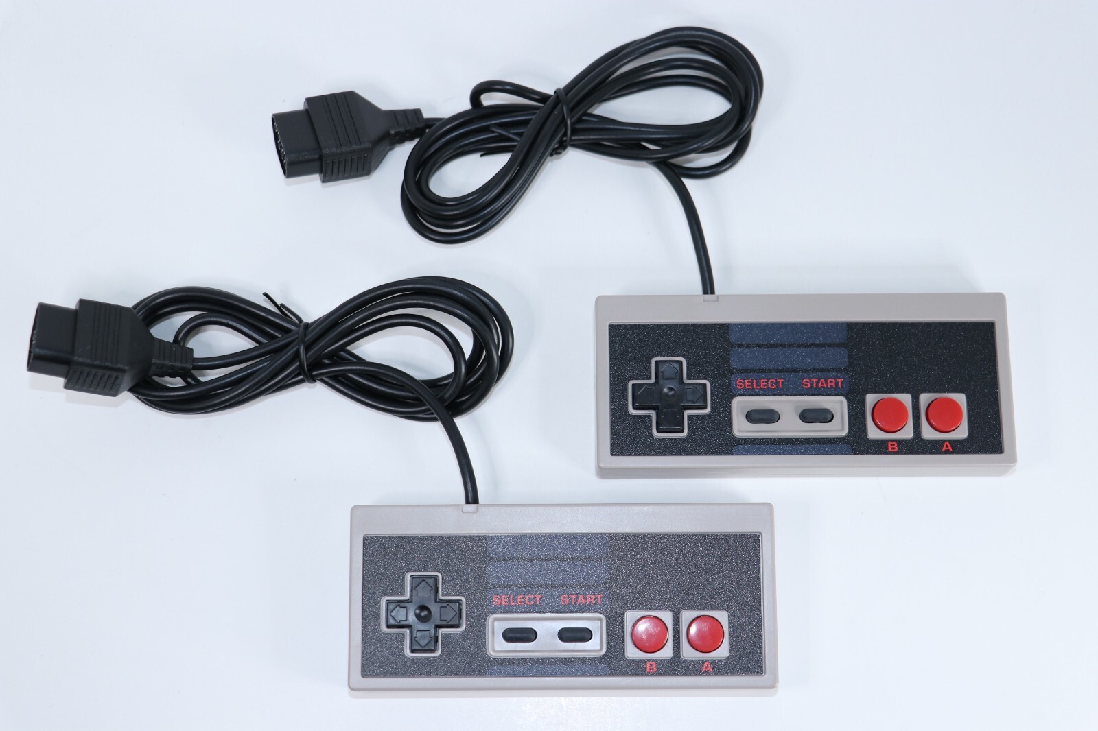 2 Controller For NES-004 Original Nintendo NES Vintage Console Wired ...
