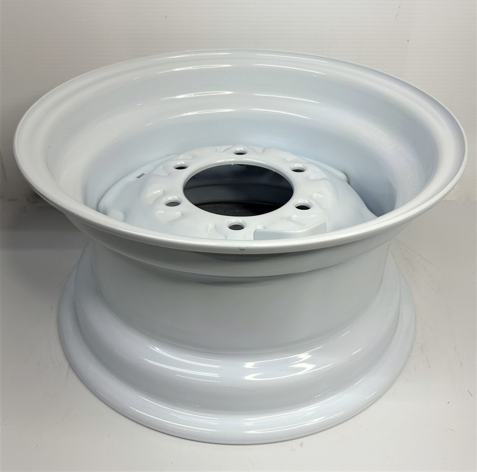 15 x 8 Wheel Rim 6 Lug Tractor Ag Farm Implement N15866 ag White | eBay