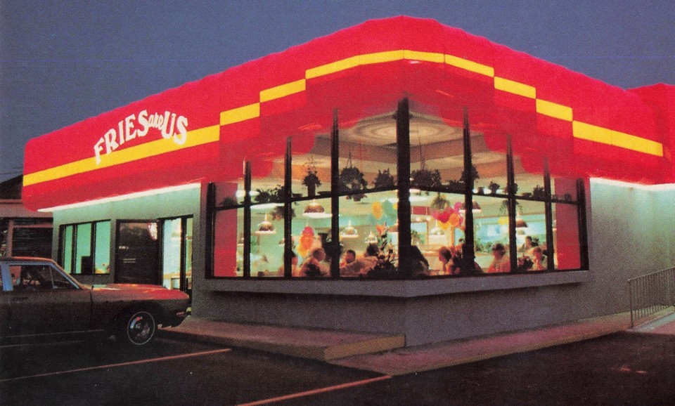 SE Flint Genesee MI THe old FRIES-R-US MILLER ROAD RESTAURANT & WTAC AM ...