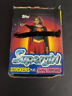 1984 TOPPS SUPERGIRL UNOPENED WAX BOX 36CT | eBay