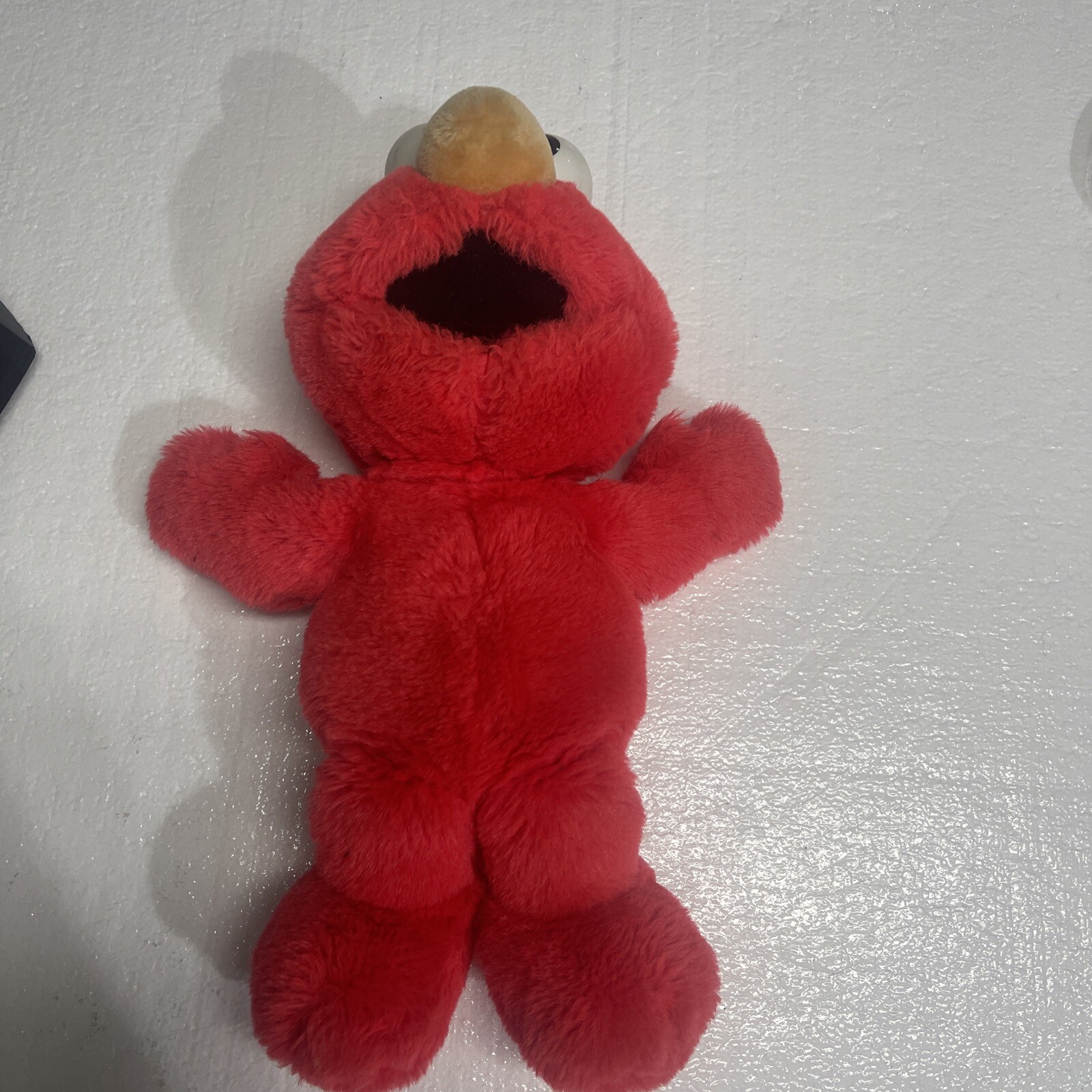 Sesame Street 1992 Elmo Plush Child Dimension 15 Inch
