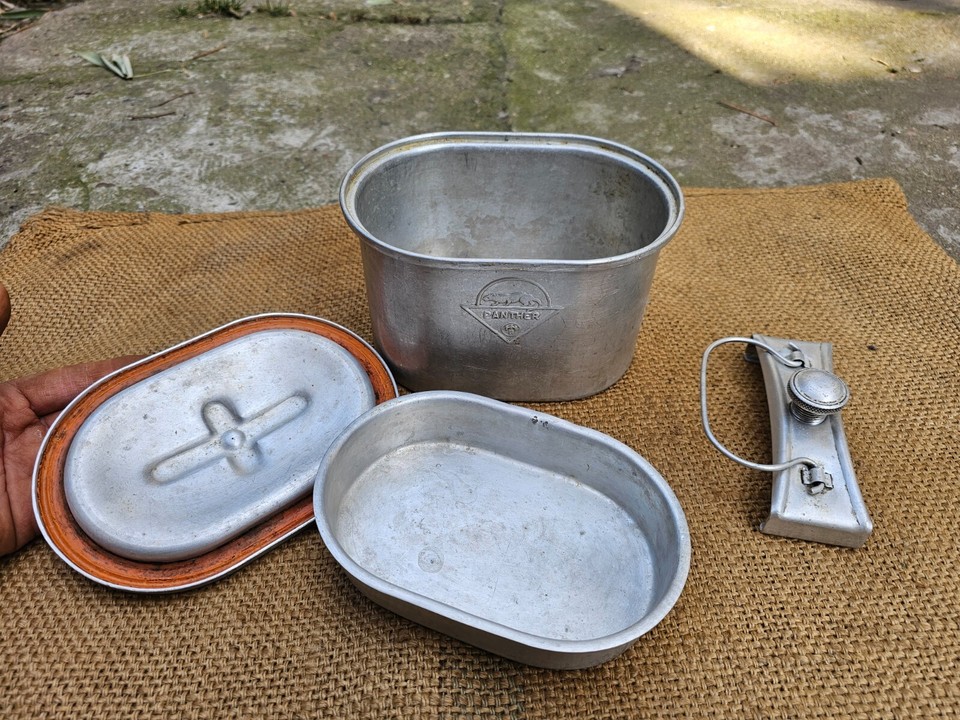 "PANTHER" WWII German Aluminium Food Can Container WW2 | eBay