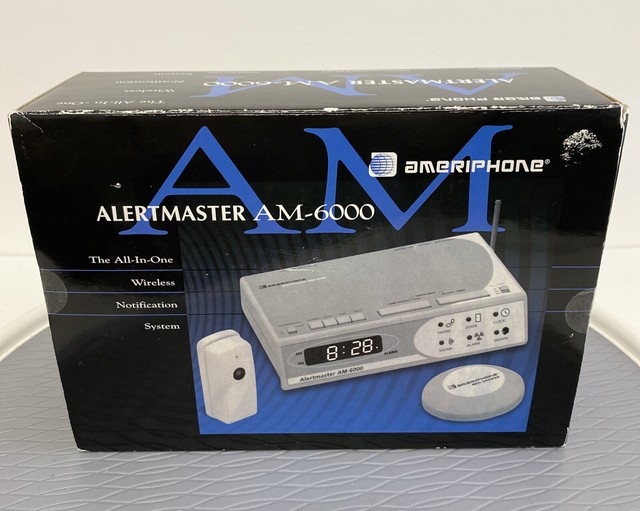 Ameriphone AlertMaster Am-6000 Alarm Clock With Bed Shaker - for sale ...