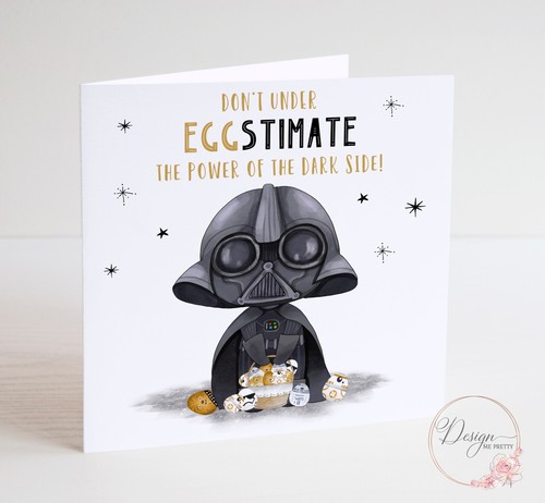 STAR WARS Easter Card - Darth Vader | eBay