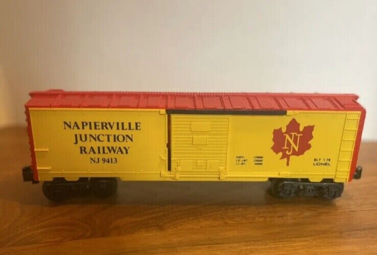 Lionel NJ Napierville Junction Railway Box Car #9413 | eBay