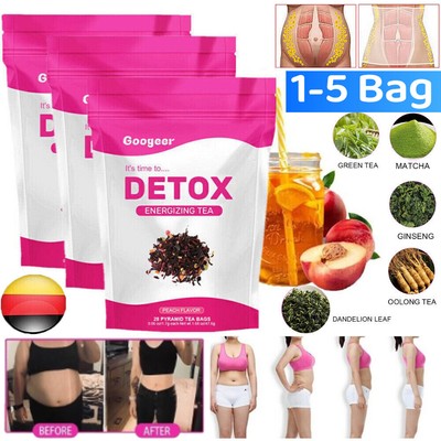 Detox Tee Gewichtsverlust, Hilft Blähungen Zureduzieren, Detox ...