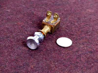 NOS Replacement Light Switch - Brass Plastic Chrome Toggle | eBay
