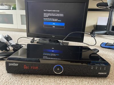 BT Humax Youview DTR-T1000 Freeview Recorder Box 500gb NO Remote ...
