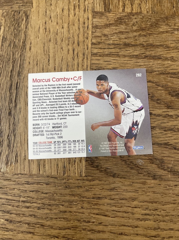 NBA Hoops Marcus Camby Card 282 | eBay