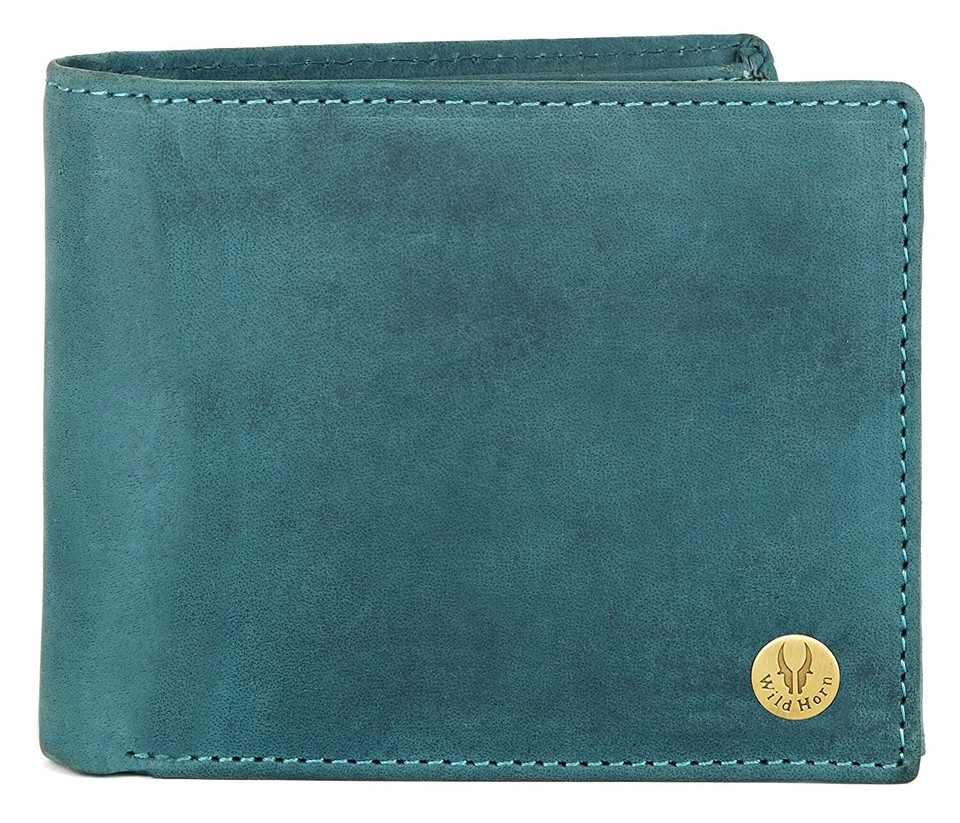 Brand New Authentic Wildhorn Rfid Blue Hunter Genuine Leather Wallet ...