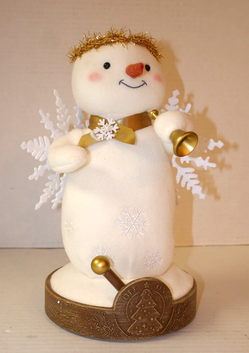 Hallmark Musical Tree Lighting Snow Angel Snowman-PLUSH ONLY-NO ...