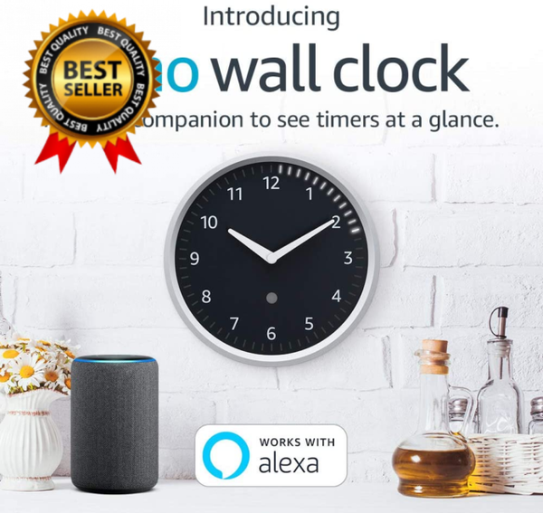 Amazon Echo Wall Clock - Black for sale online | eBay