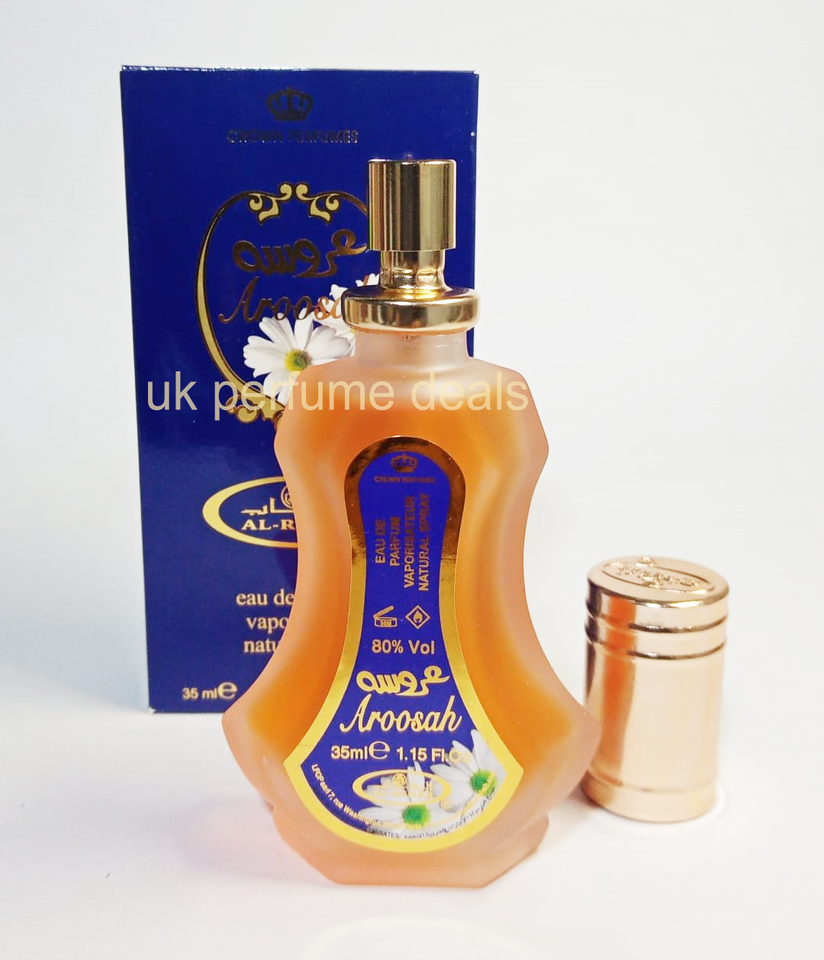 Crown Perfumes AROOSAH 50ml EDP and 6ml Concentrated Oil Perfume Arabic ...