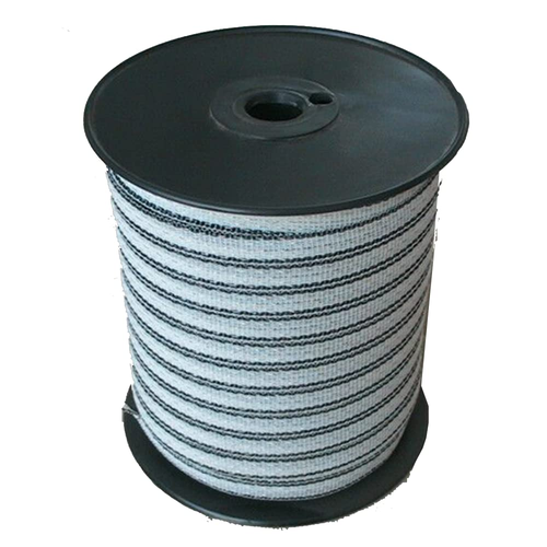 Electric Fence Poly Tape -5 Stainless Steel Conductors - 656 Feet Roll ...