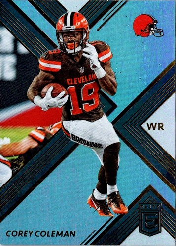 2016 Panini Corey Coleman #19 Cleveland Browns Football Card | eBay