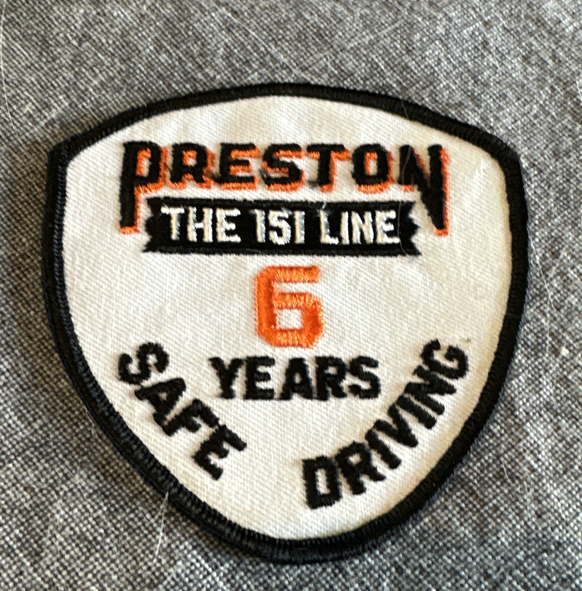 Preston Safe Driving 6 Years Award Patch | eBay