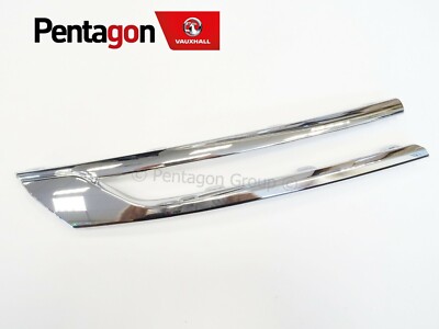 Genuine Vauxhall Astra K 2016-On RH Right Front Chrome Radiator Grille ...