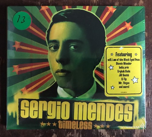 Sergio Mendes TIMELESS CD Stevie Wonder will i. am Jill Scott Justin ...