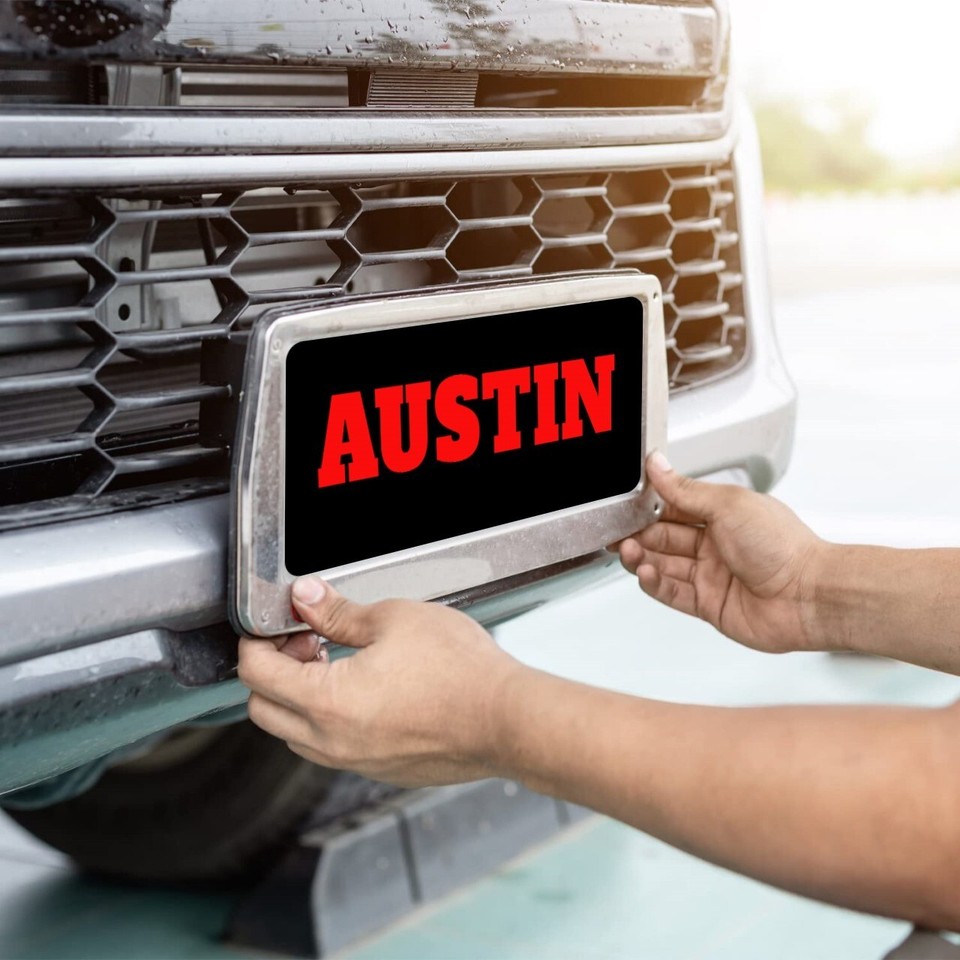 Custom License plate Car Tag Personalized Your Name & Color Only ...