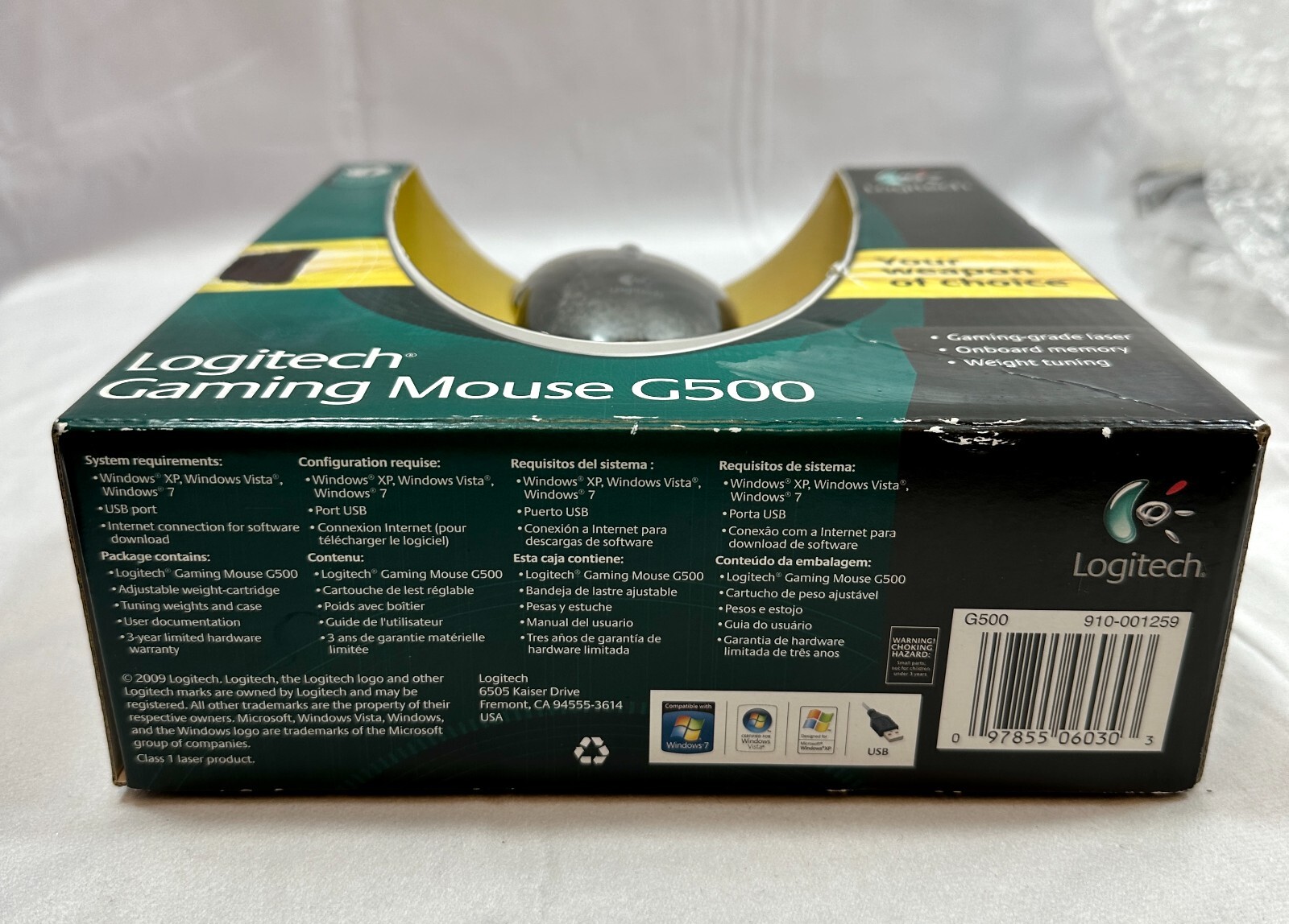 Logitech G500 Laser Mouse for sale online | eBay