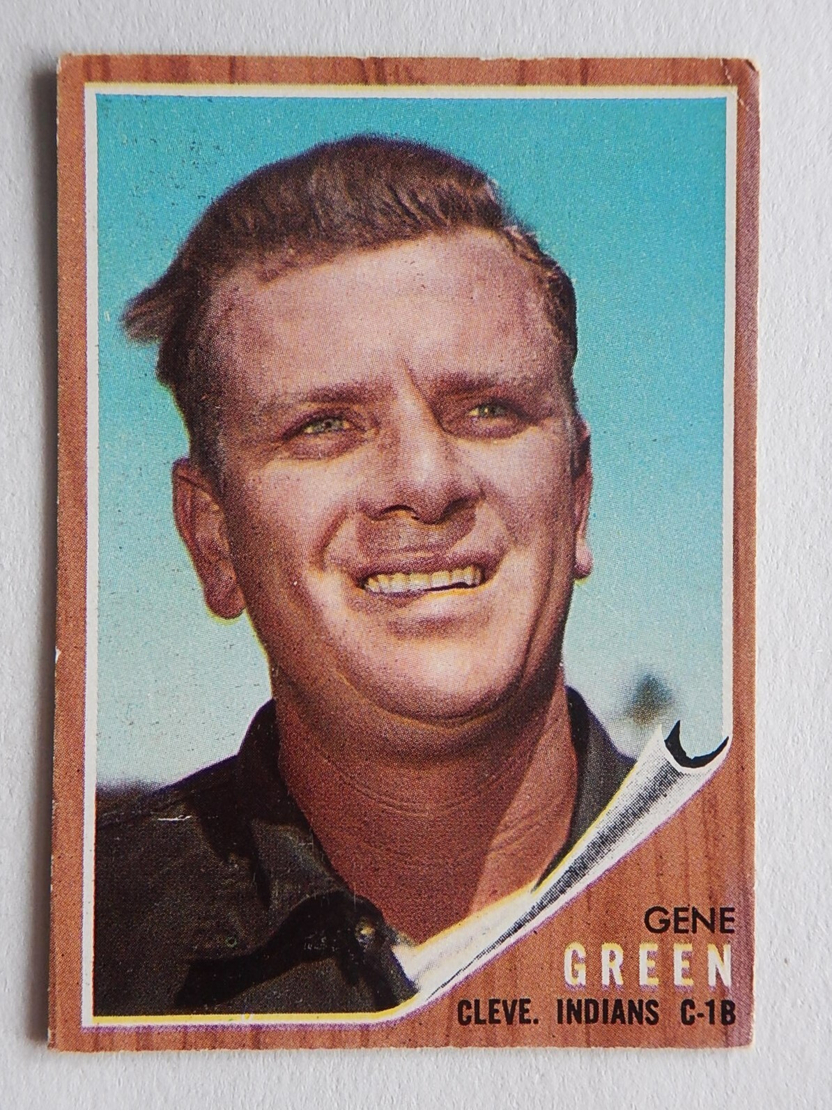 Gene Green #78 Topps 1962 Baseball Card (Cleveland Indians) *G | eBay