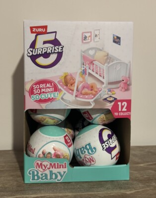 My Mini Baby! Unopened SEALED Ball ZURU 5 Surprise Mini Brands 12 Balls ...