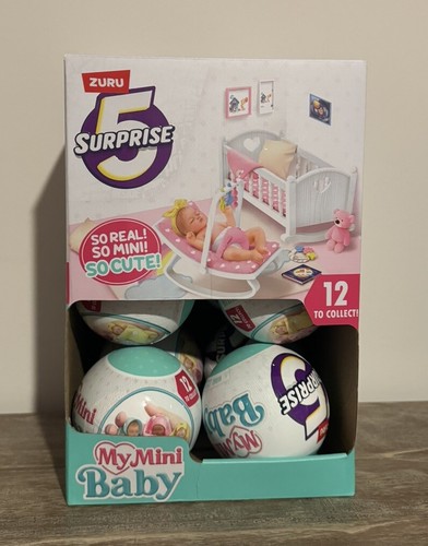 My Mini Baby! Unopened SEALED Ball ZURU 5 Surprise Mini Brands 12 Balls ...