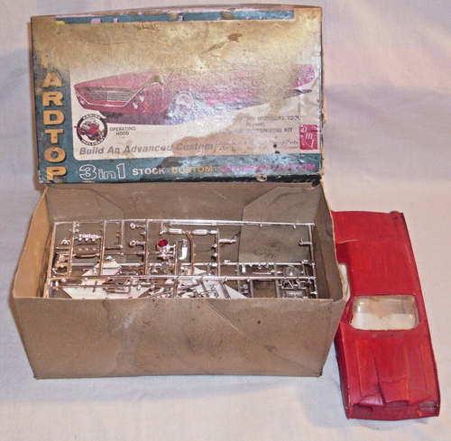AMT 1963 FORD THUNDERBIRD HARD TOP CAR MODEL KIT BUILT UP BOXED | eBay