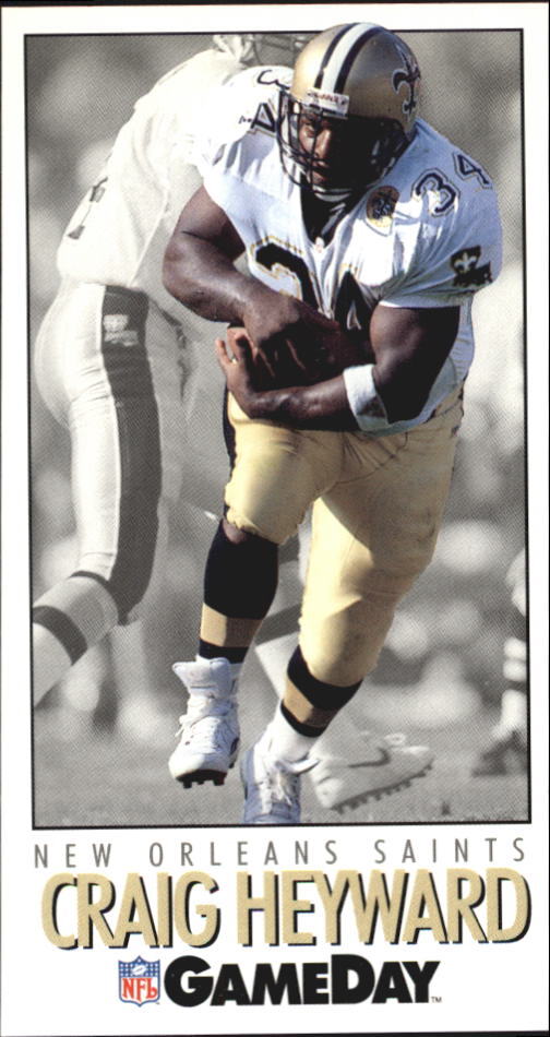 1992 GameDay Football Card #384 Craig Heyward | eBay