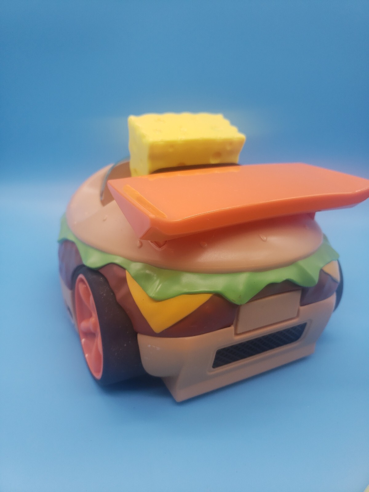 Spongebob SquarePants Remote Control RC Krabby Patty Car W Remote Works ...