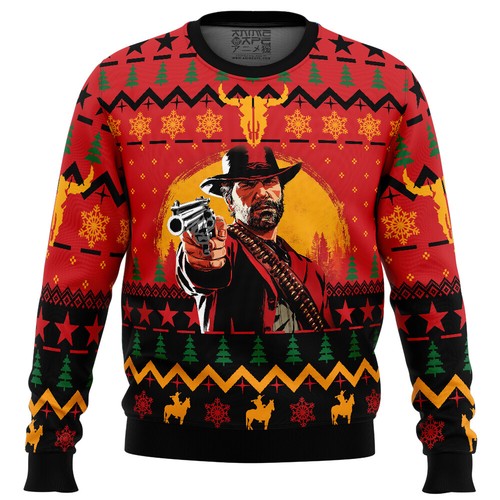 Arthur Morgan Red Dead Redemption Ugly Christmas Sweater | eBay