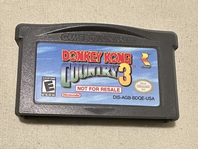 Donkey Kong Country 3 GBA (NOT FOR RESALE) Cart | eBay