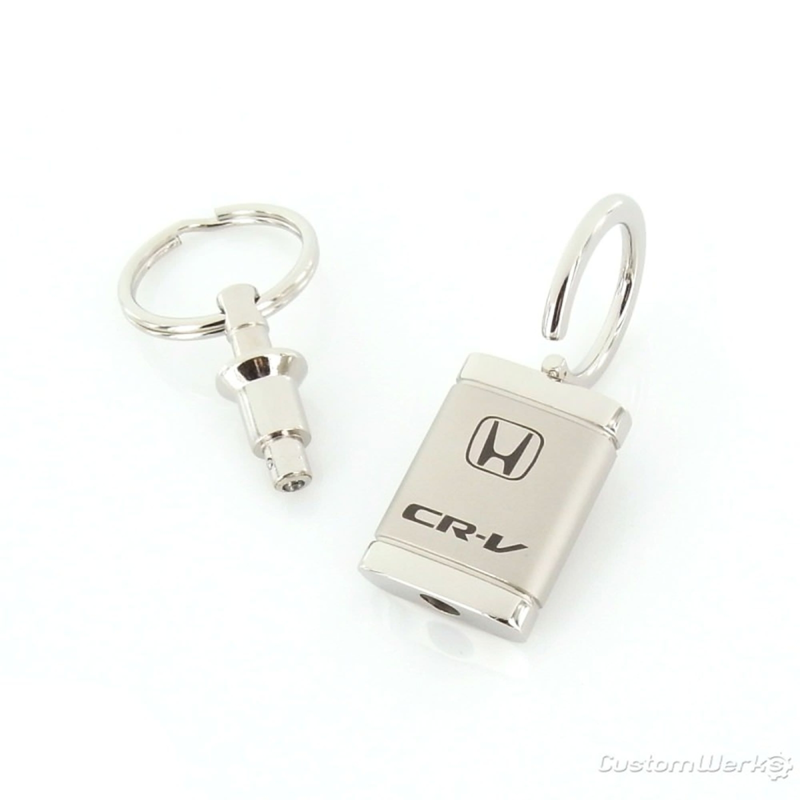 Honda CRV Satin Valet Keychain (Chrome) | eBay