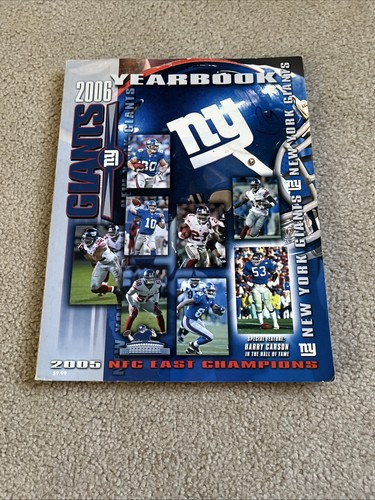 2006 New York Football Giants Official Yearbook NFL | eBay