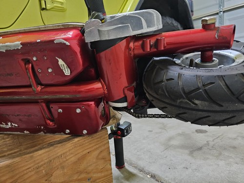 GoPed Go Ped ESR 750EX Candy Red UMI Bars Zero Error Kenda * For Parts ...